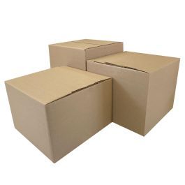 12 x 12 x 12" Multi-Depth Corrugated Boxes